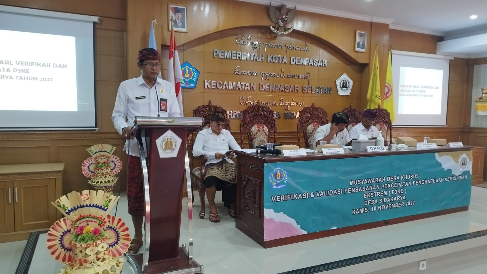 Musyawarah Desa Khusus Verifikasi Dan Validasi Pensasaran Percepatan Penghapusan Kemiskinan ...